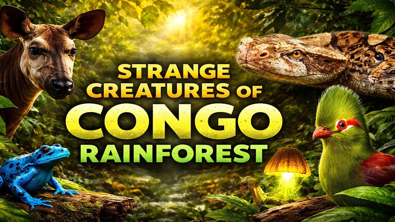 Inside the Congo Rainforest | Strange and Beautiful Creatures of the ...