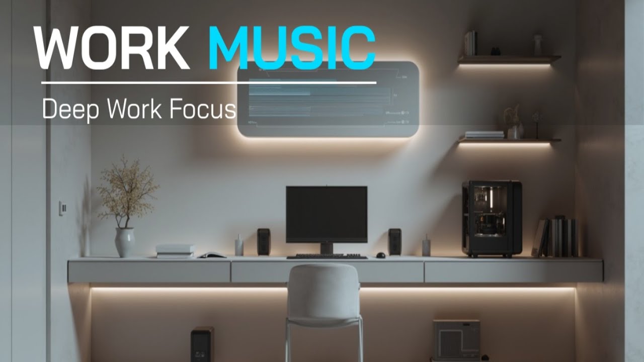 Deep Work Music | Study Focus Productivity | Ambient Work Music for ...