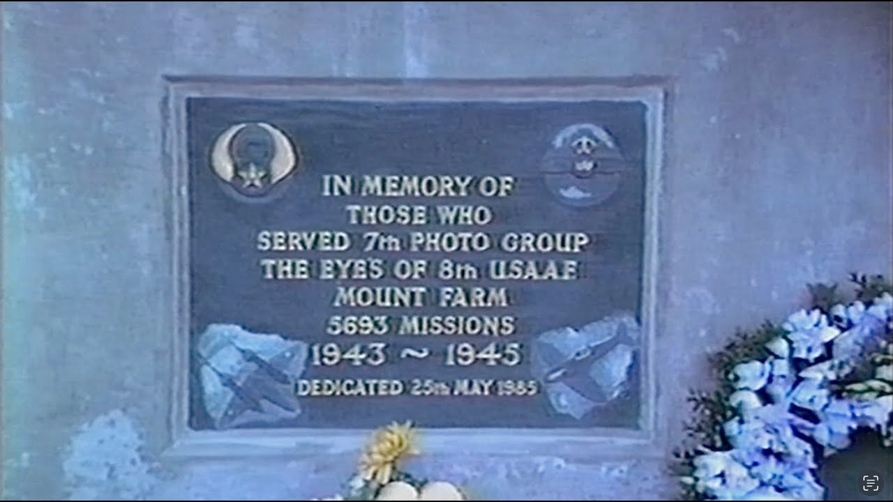 U.S.A.A.F. Mount Farm England. 1943-1945 - YouTube