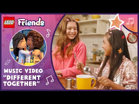 🎵 Different Together MUSIC VIDEO 💕 | Make Music with Friends 🎵 | LEGO Friends: The Next Chapter