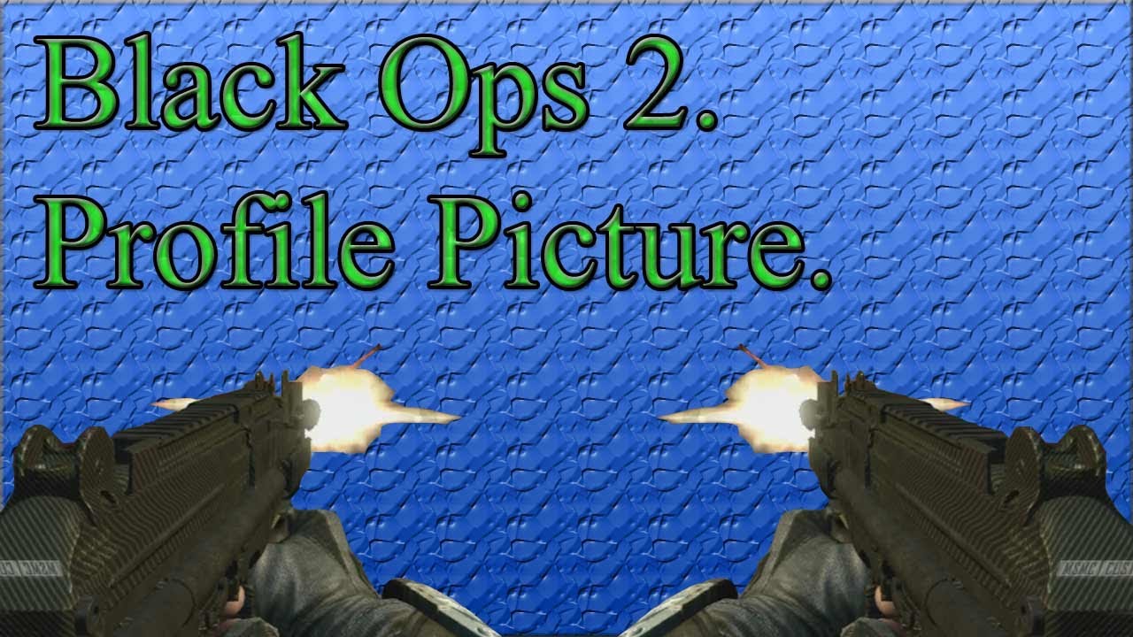 Black Ops 2...Profile picture - YouTube