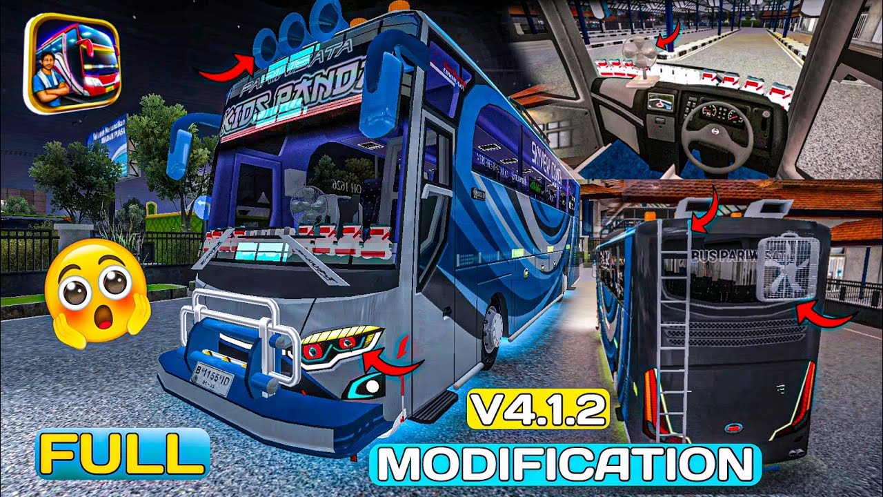 Bus Simulator Indonesia !! Jb1 Bus Full Modify - Bussid Update 4.2 ...