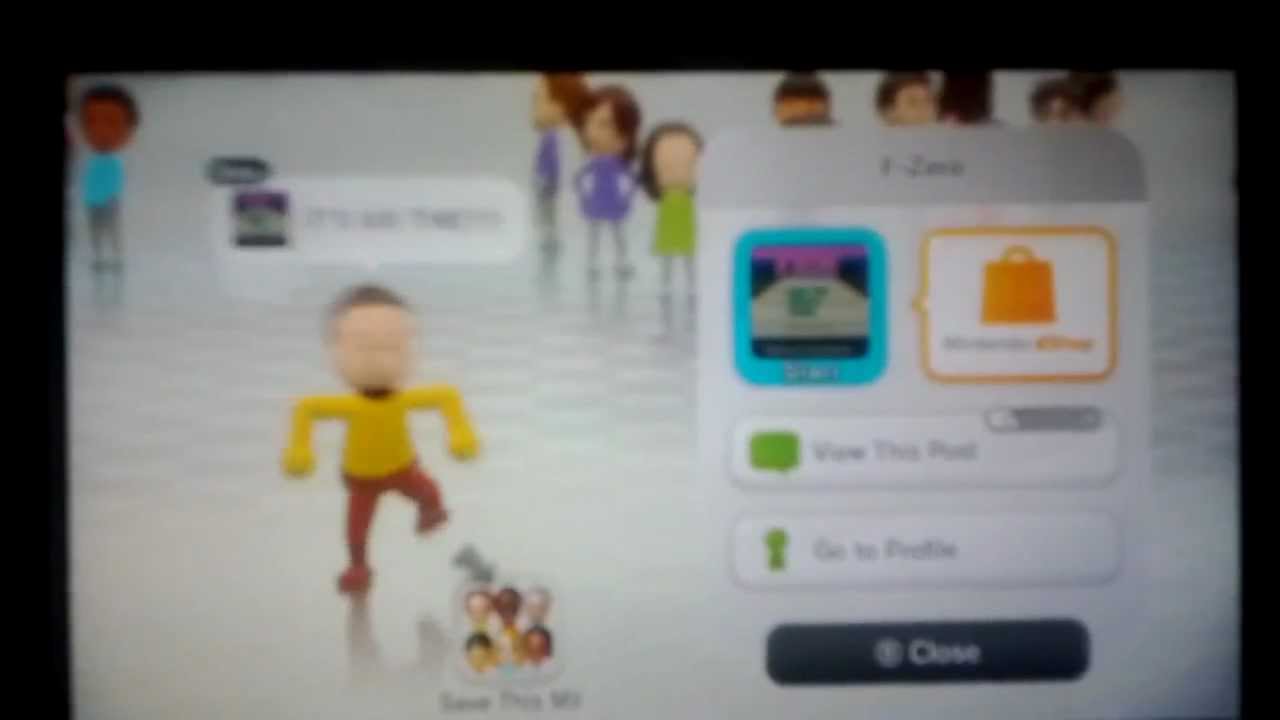 Dinky Mii spazzes out in Wara Wara plaza - YouTube