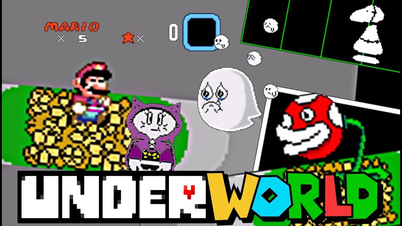 UNDERWORLD | Amazing Undertale Super Mario ROM Hack - YouTube