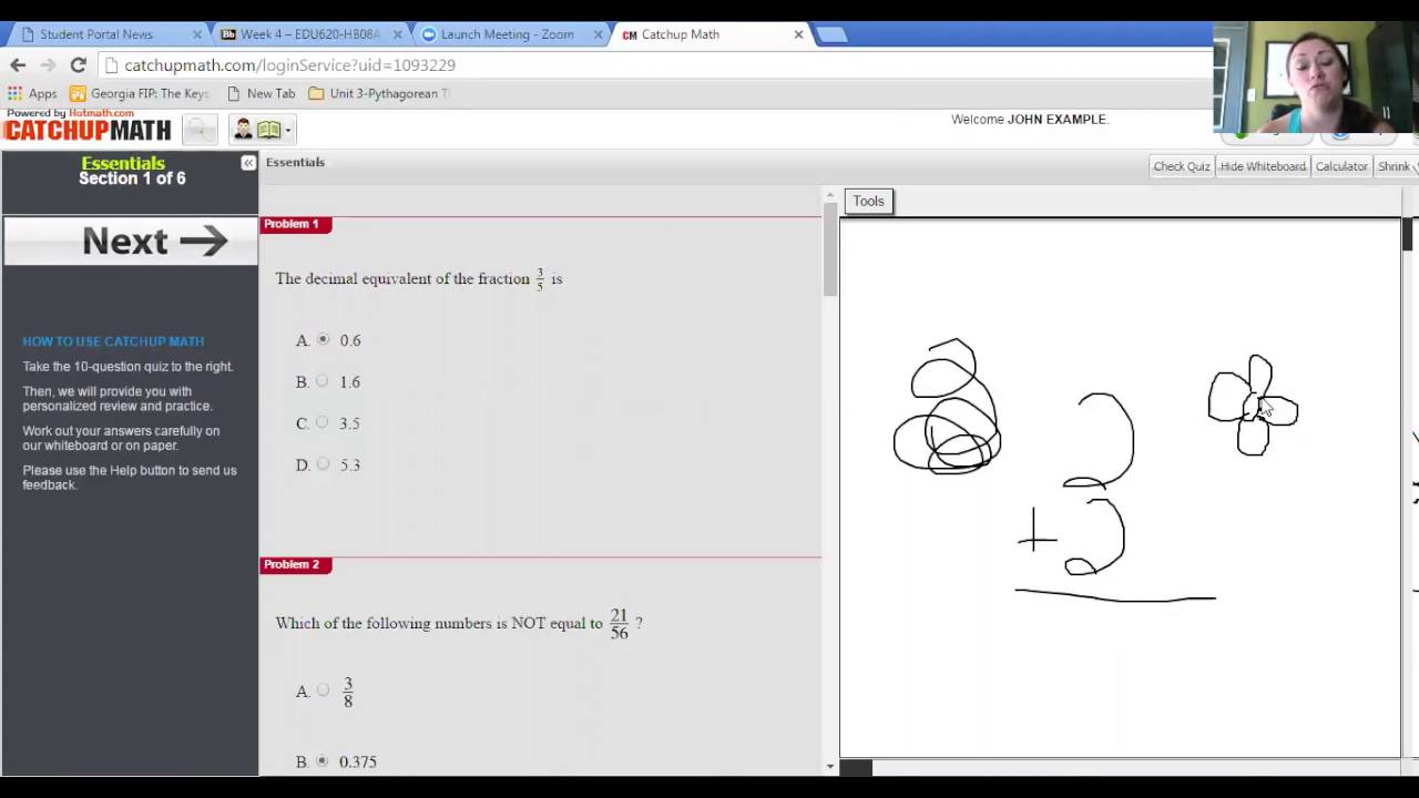 Catchup Math Tutorial - YouTube