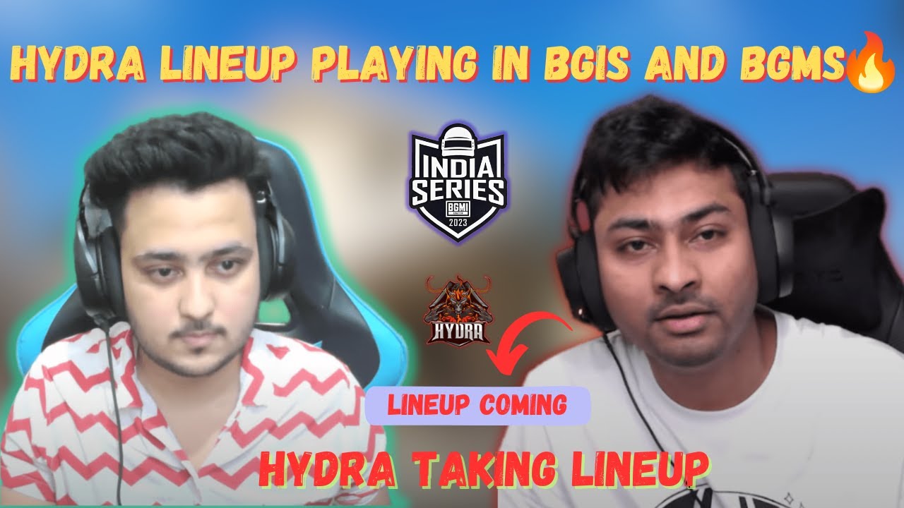 HAPPY NEWS FOR HYDRA FANS🥳 HYDRA LINEUP PLAY IN BGIS AND BGMS🥳🥳#hydralineup #bgis # ...