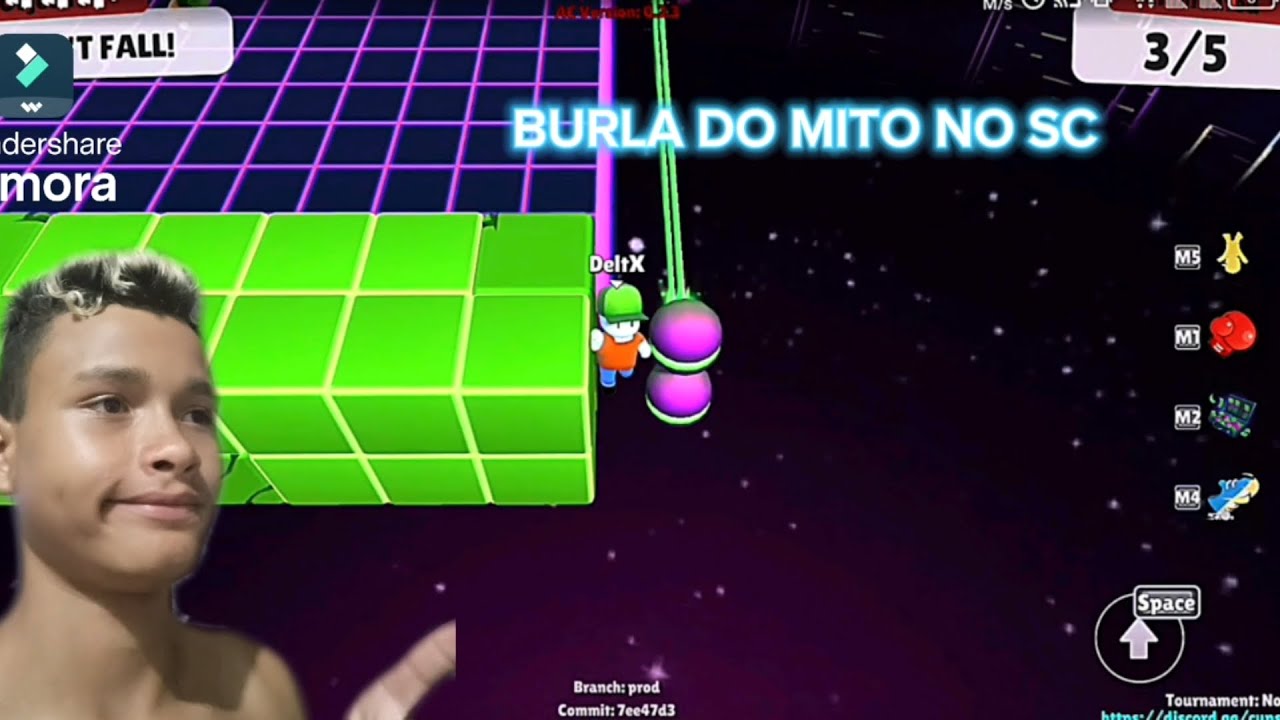 TUTORIAL COMO FAZER A BURLA DO MITO NO STUMBLE CUPS NO TECLADO 😱😱😱 - YouTube