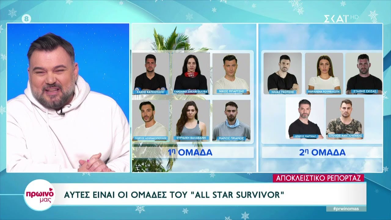 Αυτές είναι οι ομάδες του Survivor All Star - Θα μοιραστούν οι νικητές ...