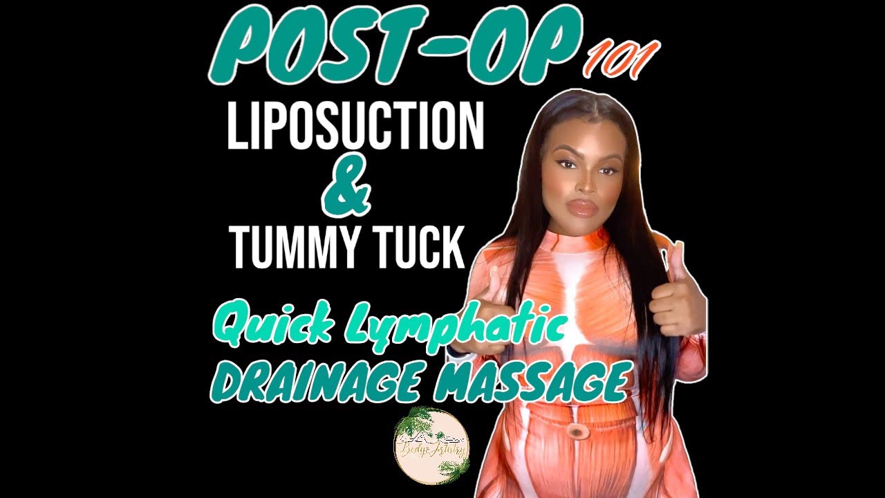 Body&Artistry Post-Op 101: 5 Minute Lymphatic Drainage For Liposuction ...