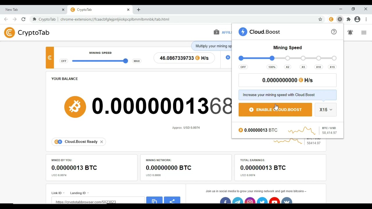 How To Earn Money Online $15 Per Day From CryptoTab Mining Browser Bangla || Earn Cryptocurrency ...