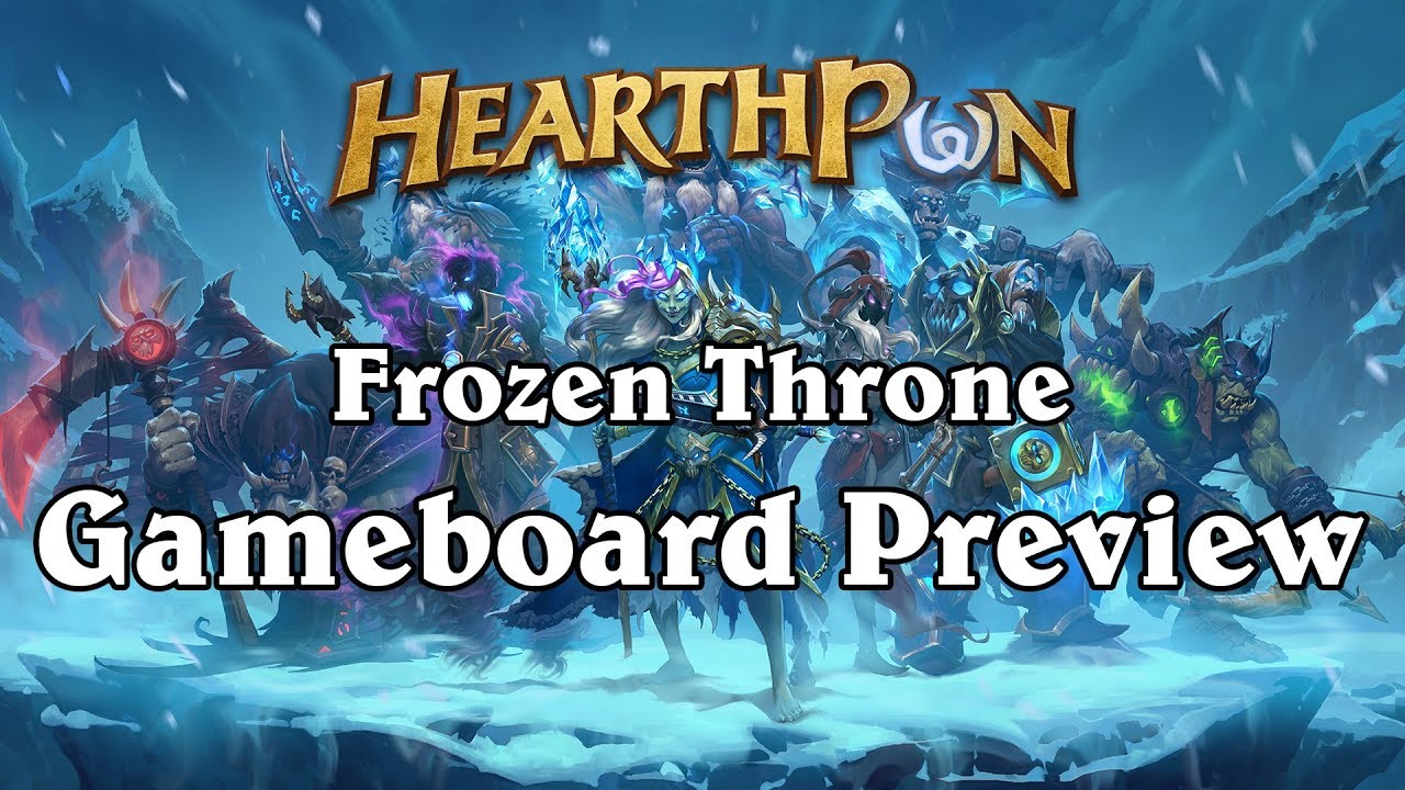 Frozen Throne Gameboard Preview - YouTube