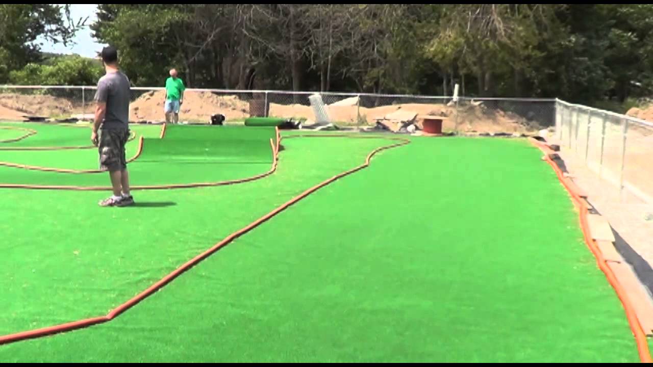 TLR 22SCT 2.0 Astro Turf Racing - YouTube