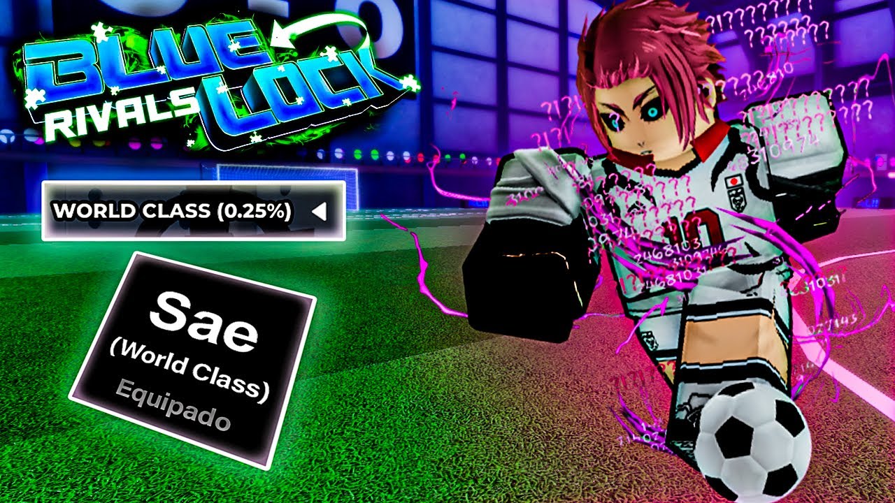 BLUE LOCK RIVALS: SAE CLASSE MUNDIAL LANÇAMENTO OFICIAL AGORA ...
