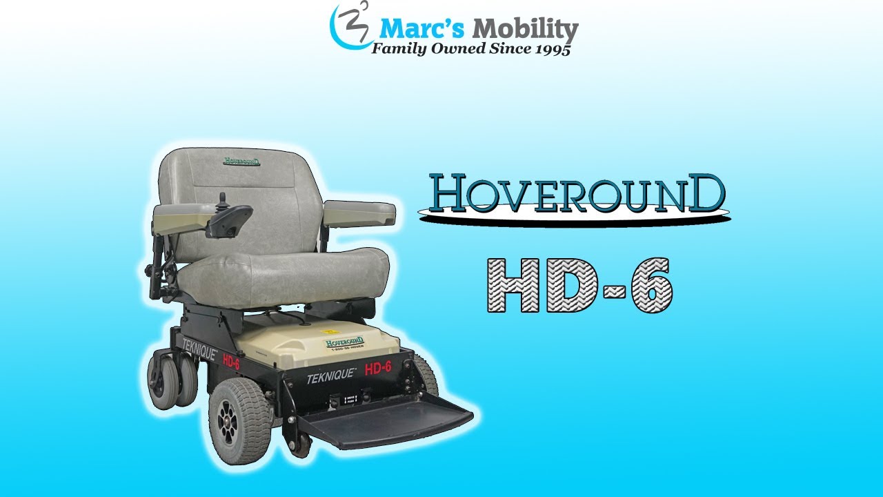 Hoveround HD-6 Heavy Duty Powerchair with 600 lb Capacity - Review ...