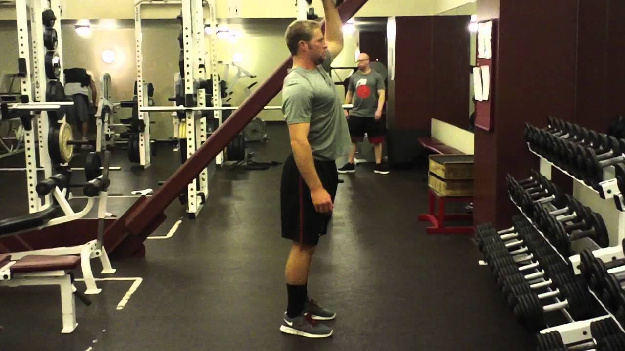 DB Single Arm Split Jerk - YouTube