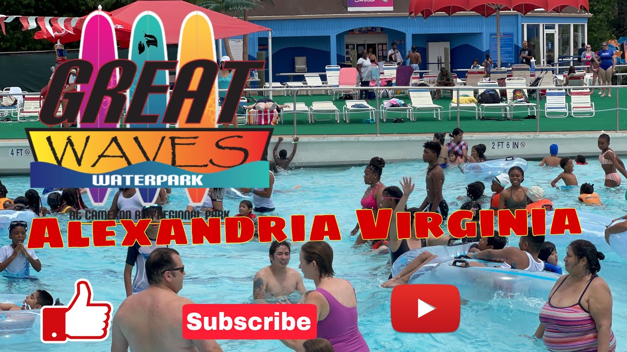 GREAT WAVES WATERPARK, VA | CRAB Family and MAKOlets Family - YouTube