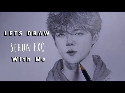 Speed Drawing Oh Sehun ver.🐣