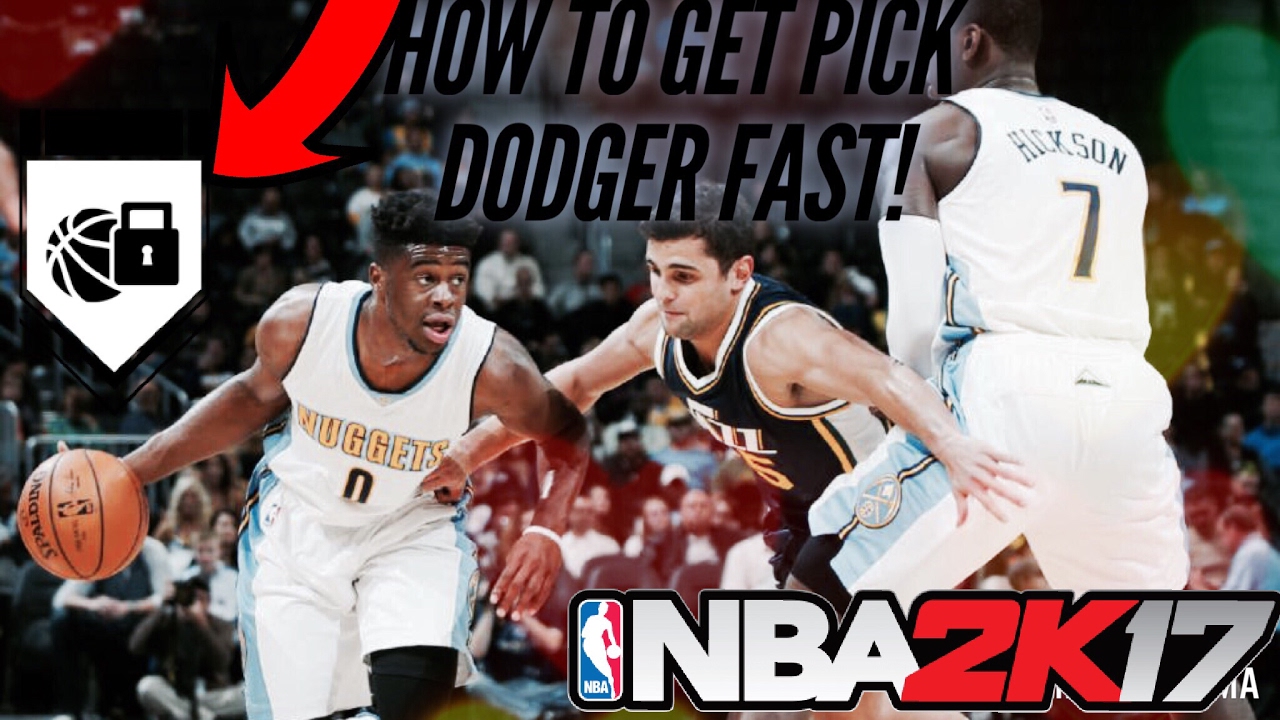 *WORKING* HOW TO GET PICK DODGER ON (SG,SF,PF,C) IN 2 GAMES | NBA 2K17 ...