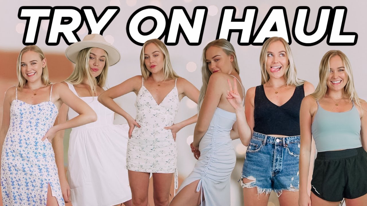 spring + summer try on haul 2021 | zara, forever 21, pacsun, amazon ...