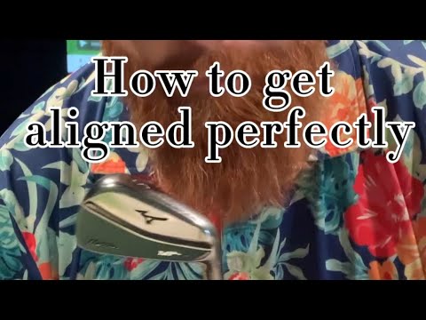 Golf Tips: How to get aligned perfectly everytime - YouTube