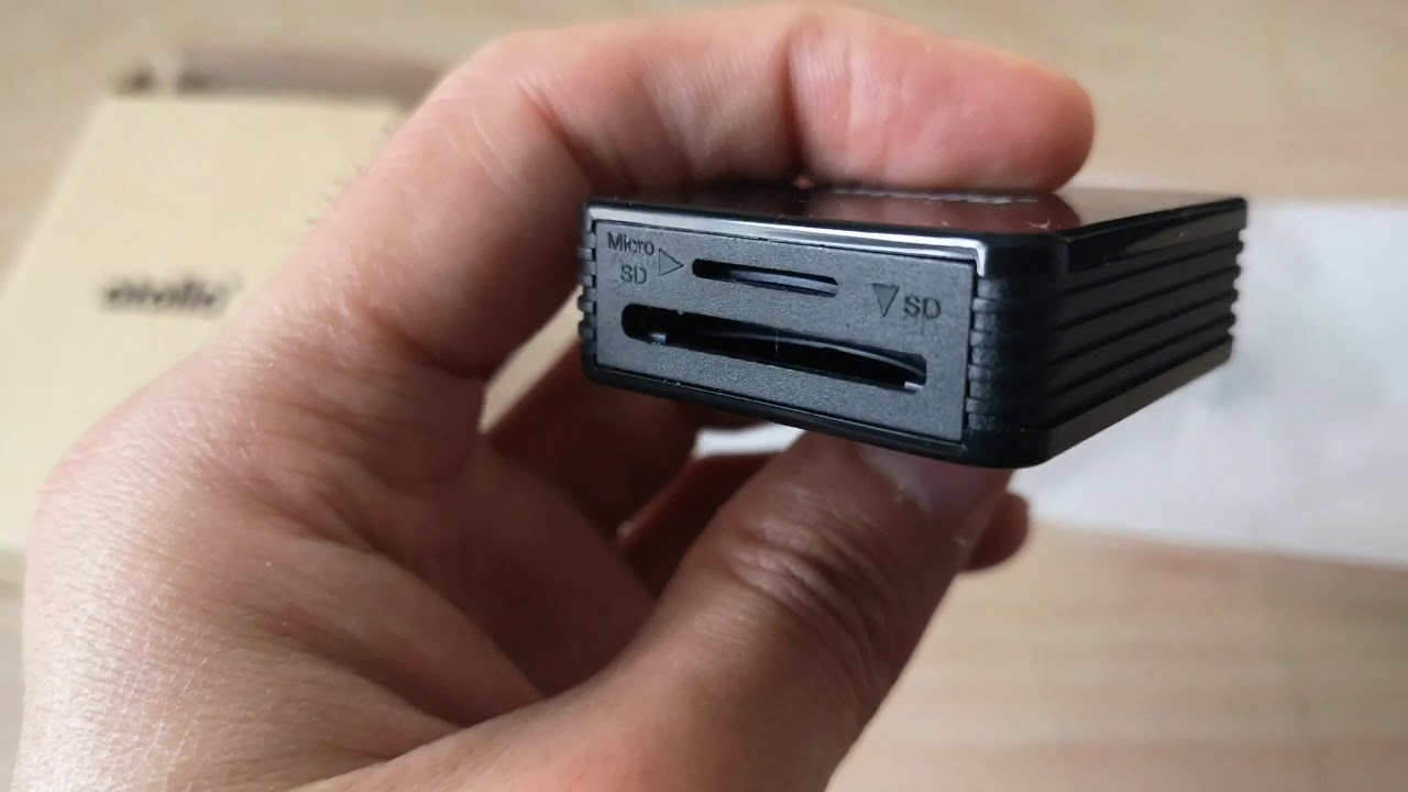 Atolla SD/ Micro SD card reader review - YouTube