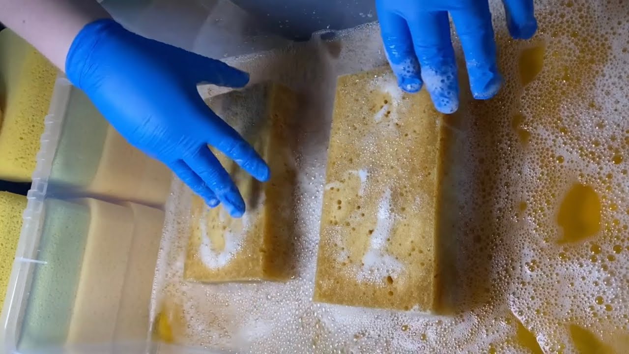 New Block sponges in pine! 🌲🧽 - YouTube