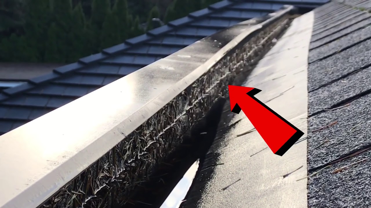 Gutter and Downspout Fail - YouTube