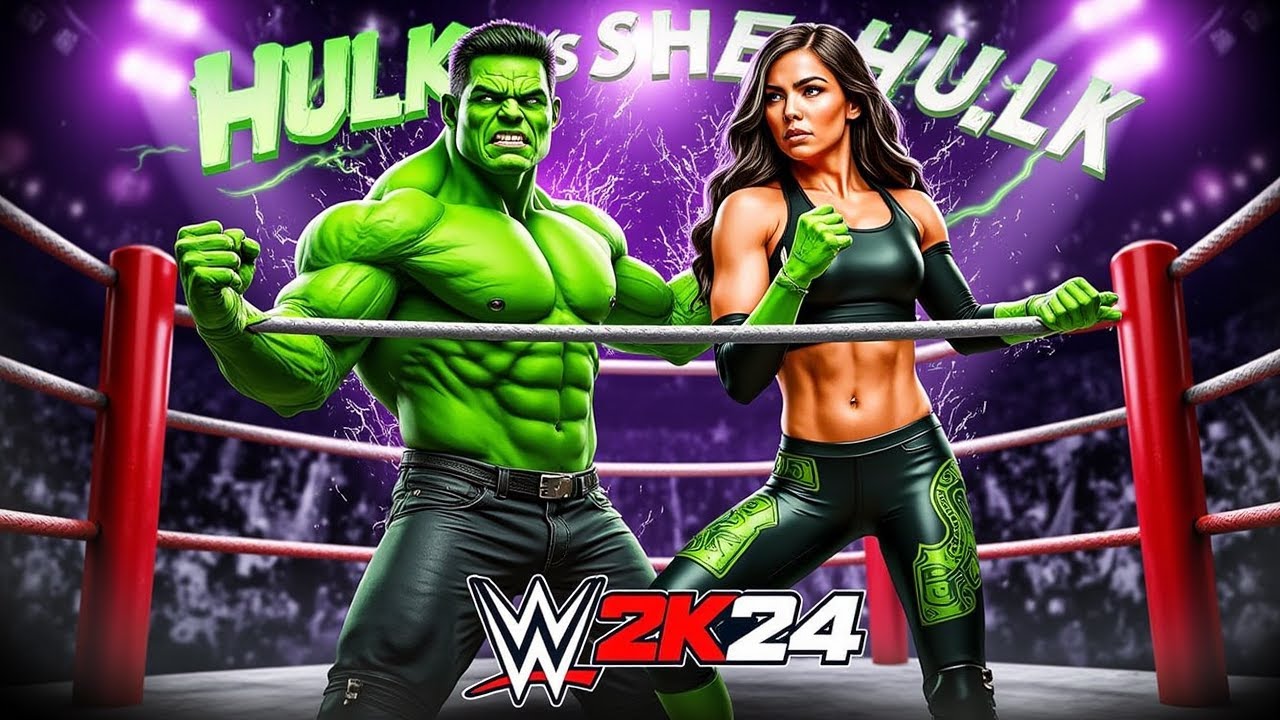 🔴LIVE WWE 2K24 HULK VS SHE HULK #views #ps5 #subscribe #livestream # ...