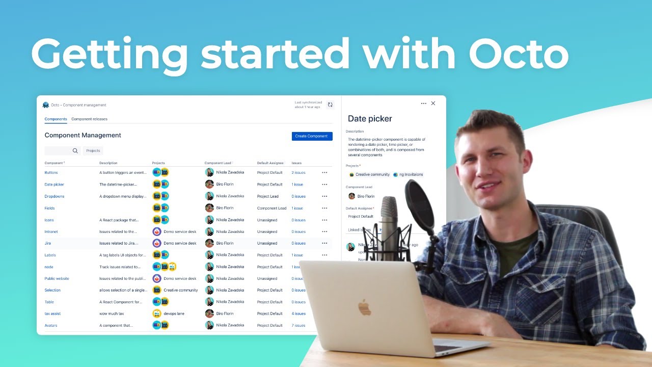Easier Component Management for Jira - Getting started with Octo - YouTube