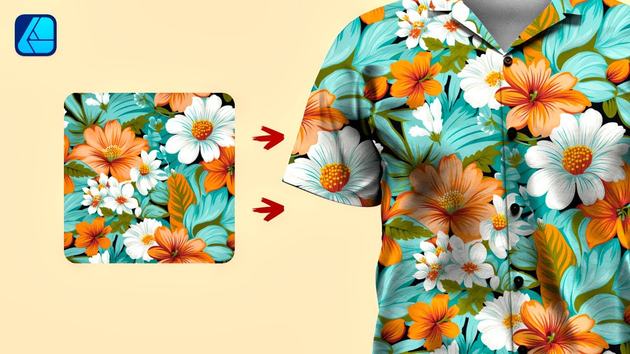 How To Use Pattern Fills In Affinity Designer - YouTube