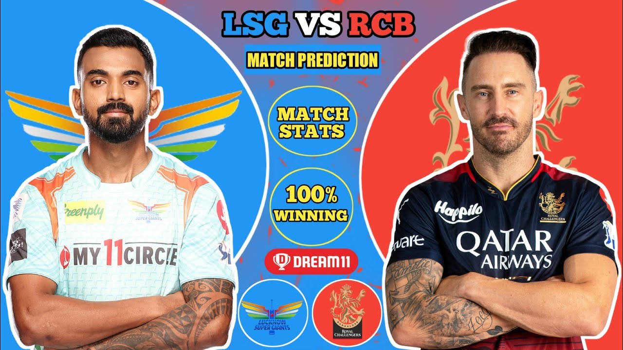 Lsg vs Rcb Dream11 Team | Lsg vs Rcb Dream11 Prediction | Lkn vs Rcb ...