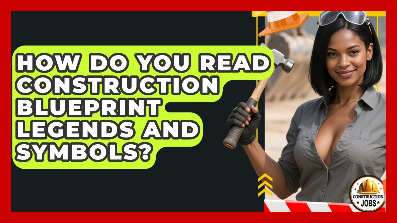 How Do You Read Construction Blueprint Legends And Symbols ...