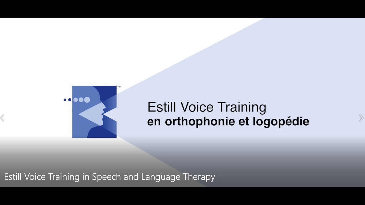 Estill Voice Training in Speech and Language Therapy - YouTube