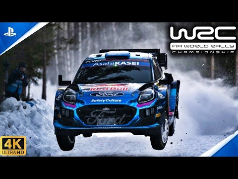 EA WRC Rally Sweden 2025 | Epic Snow Stage In A Ford Puma (PS5) 4K ...