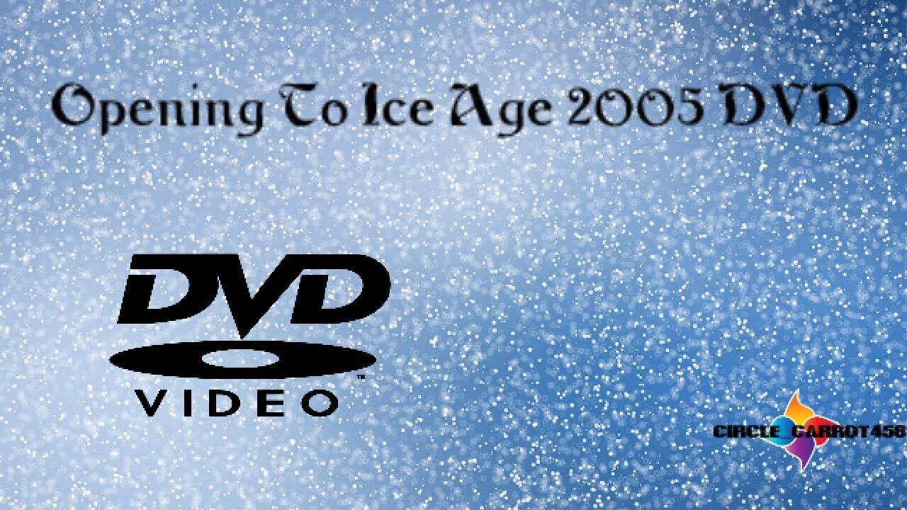Opening to Ice Age (2002) 2004 DVD [Widescreen] - YouTube