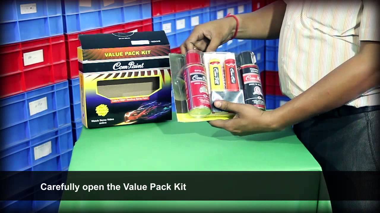 Com Paint Value Pack - Unboxing the Products - YouTube