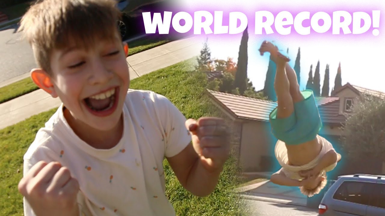 BREAKING A WORLD RECORD IN A GAME OF FLIP! - YouTube