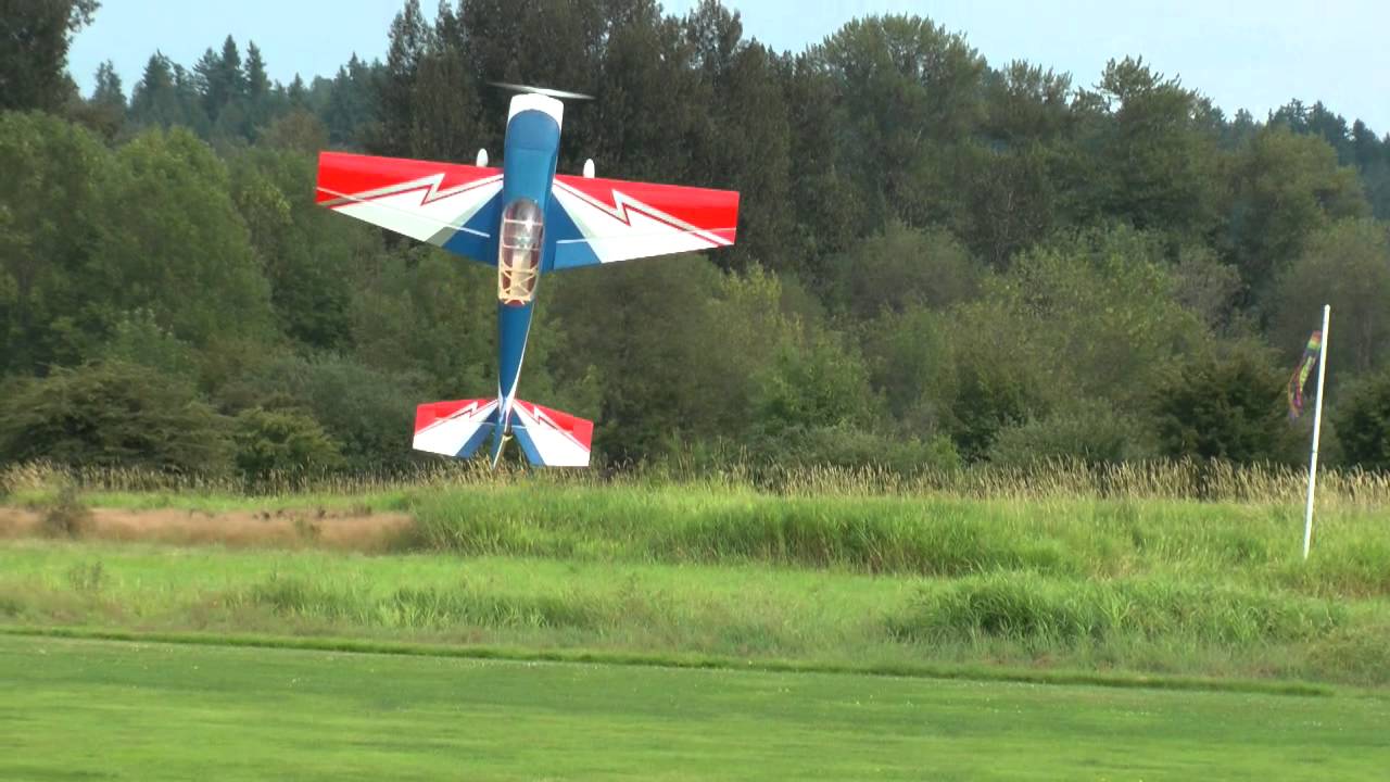 Extreme Flight 88" Edge 540T electric Hacker A60 - YouTube