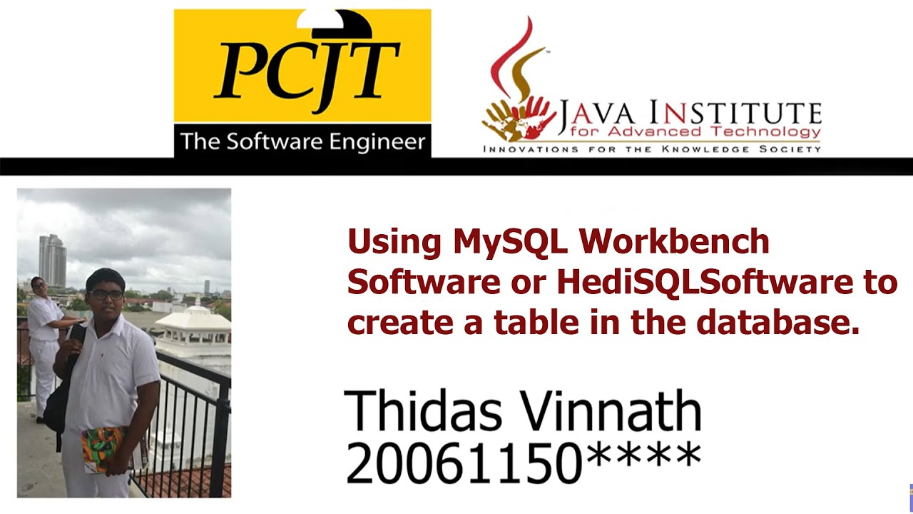 DBMS | Task 01 | 1st Year | Semester 01 | Java Institute | Thidas ...