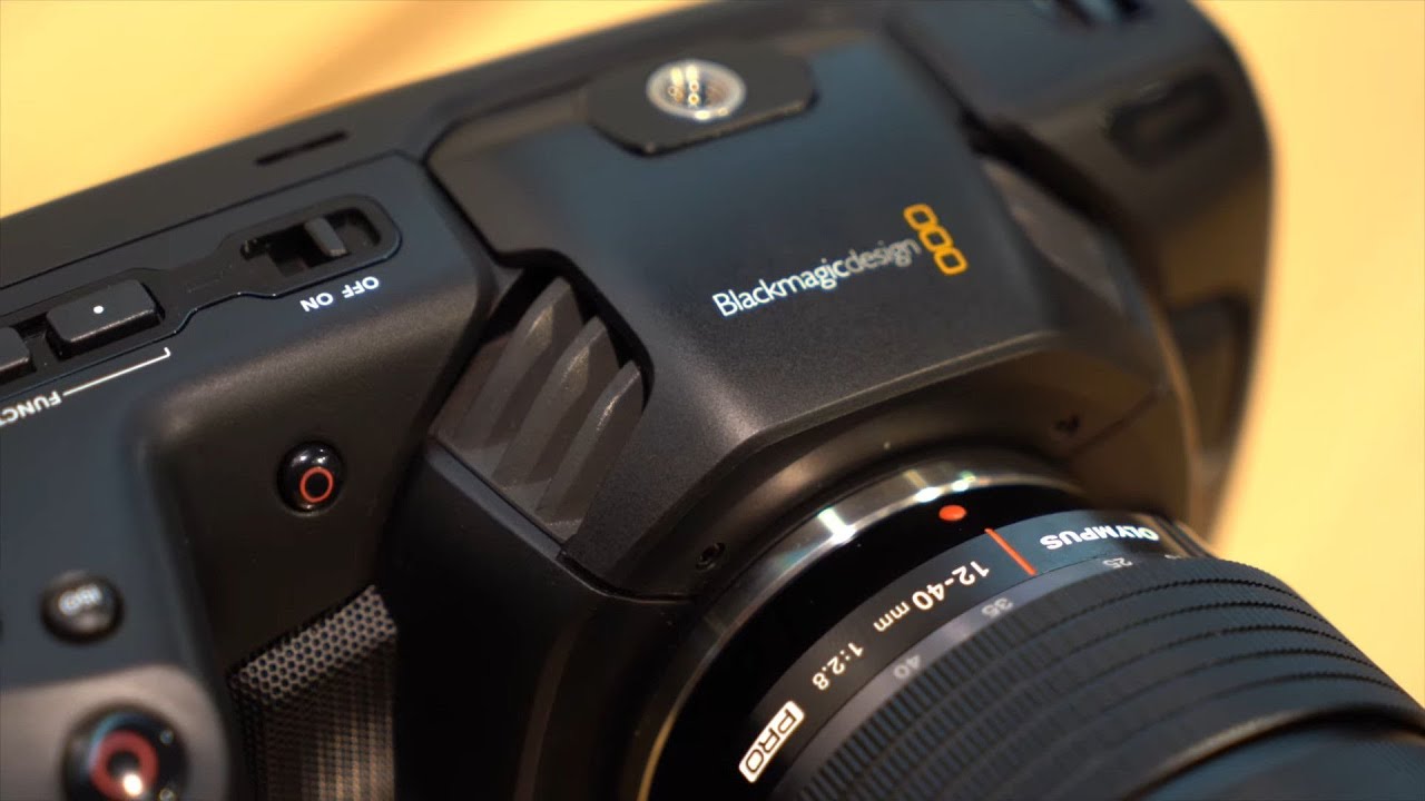 BLACKMAGIC POCKET CINEMA CAMERA 4K - Unboxing - YouTube