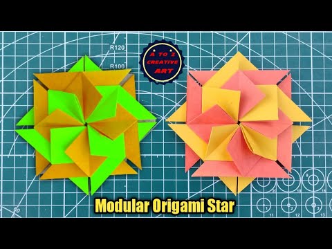 How To Make A Mandala Paper Craft / Origami Paper Craft Tutorial ...