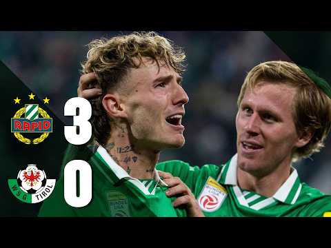 Highlights: SK Rapid – WSG Tirol | 7. Runde | 18.09.2026