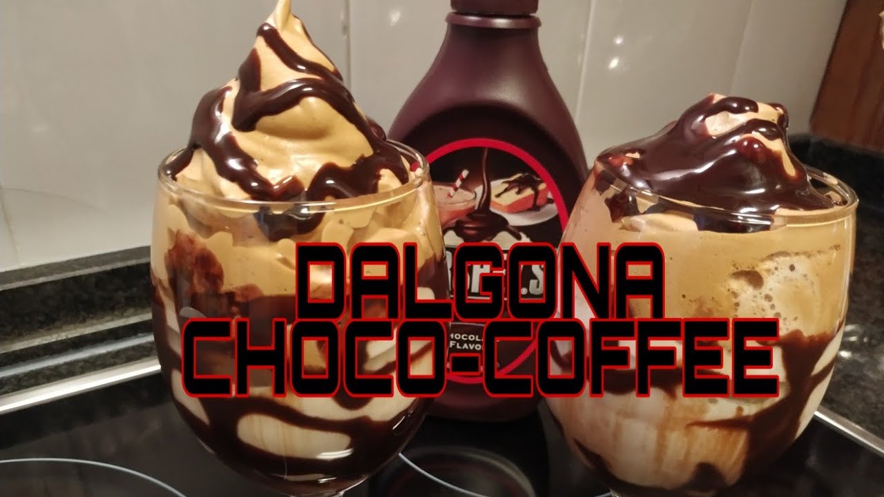 DALGONA CHOCO-COFFEE in 7 minutes - YouTube