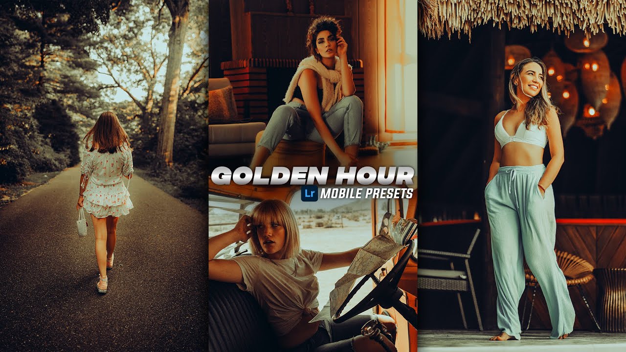 Lightroom Mobile Tutorial How To Edit Golden Hour Presets Free