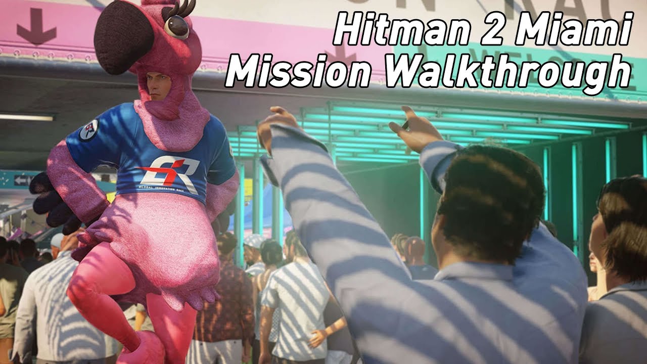 Hitman 2: Miami Mission Walkthrough - YouTube