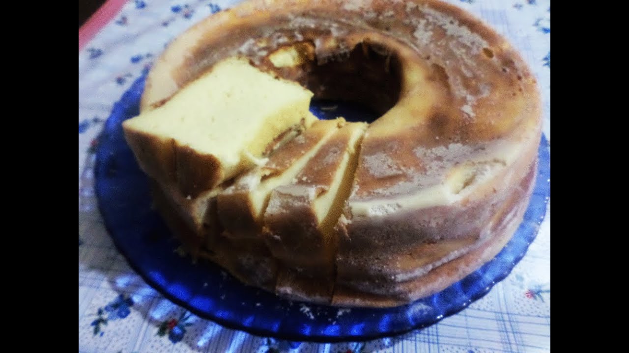 RECEITA DE BOLO DE RICOTA - YouTube