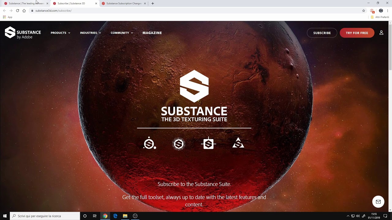 Substance suite going subscription only - YouTube