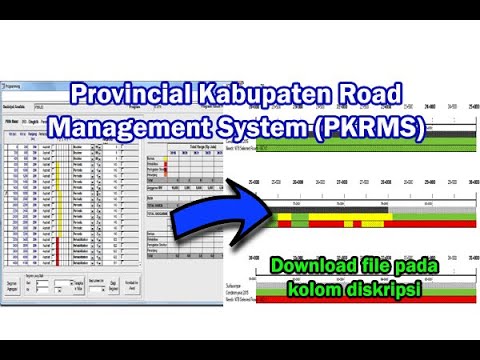 Provincial Kabupaten Road Management System PKRMS - YouTube