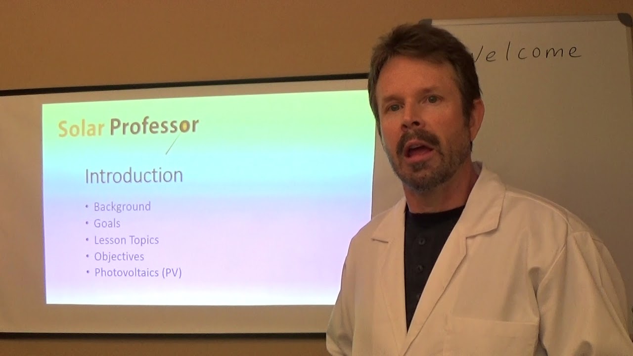 Intro to Solar Professor - YouTube