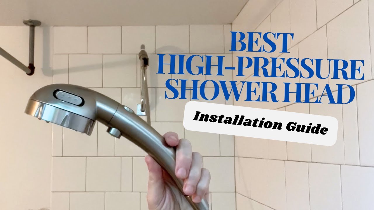 The High-Pressure Shower Head That Actually Works - YouTube